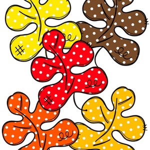 Fall Clipart (leaves, Trees, Sunflowers, Pumpkins, Hay, Acorn) - Etsy