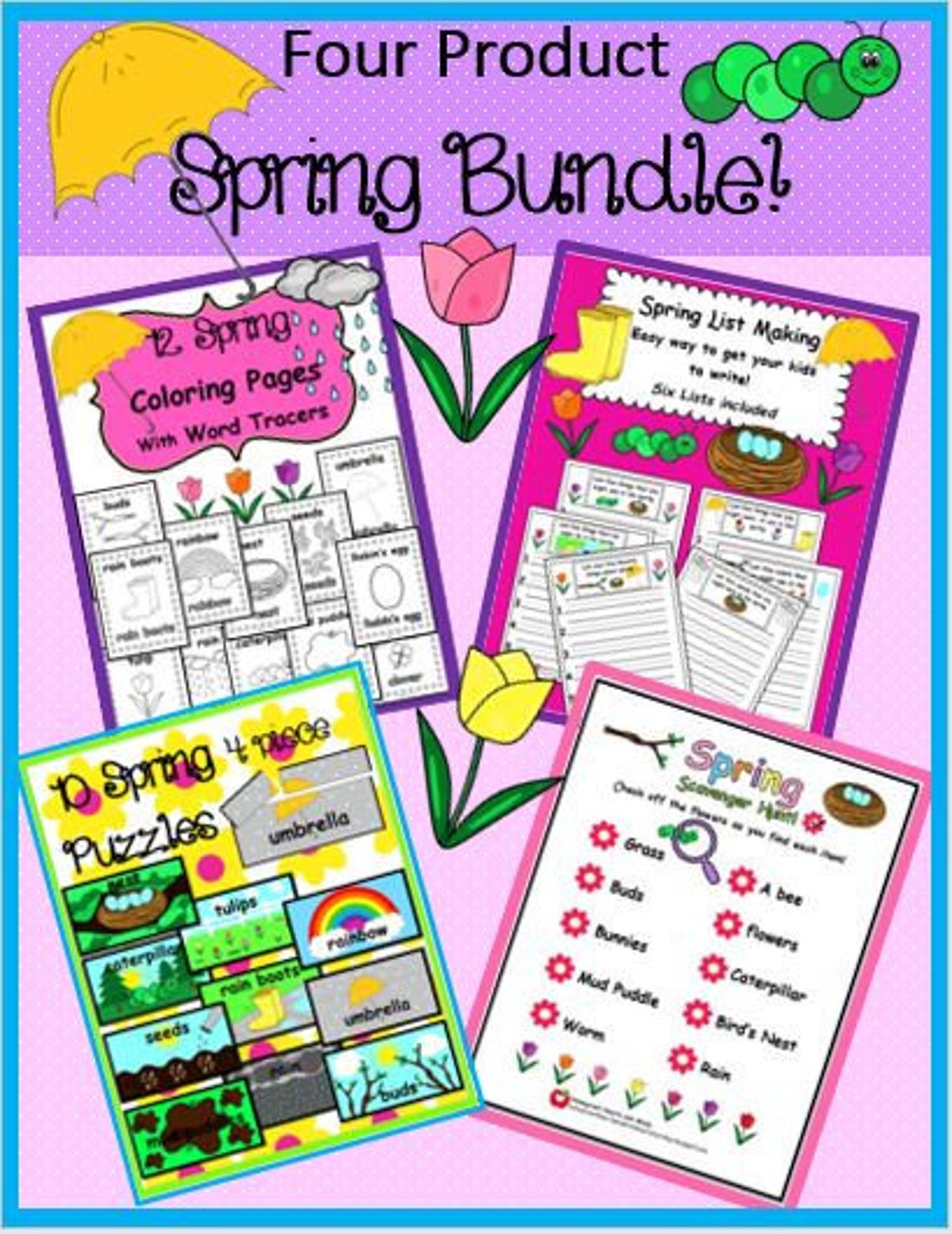 Four Product Spring Bundle! - Etsy