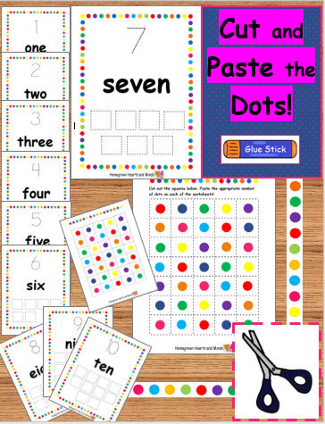 Cut and Paste the Dots! - Etsy