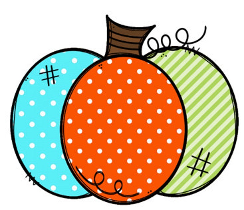 Fall Clipart (leaves, Trees, Sunflowers, Pumpkins, Hay, Acorn) - Etsy