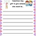 Valentine's Day Writing Prompts - Etsy