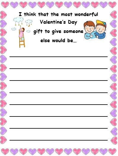 Valentine's Day Writing Prompts - Etsy