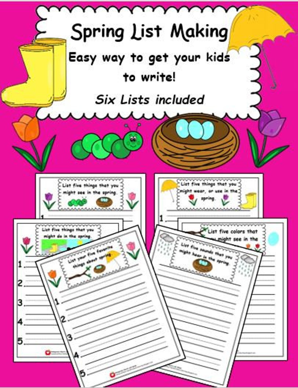 Four Product Spring Bundle - Etsy