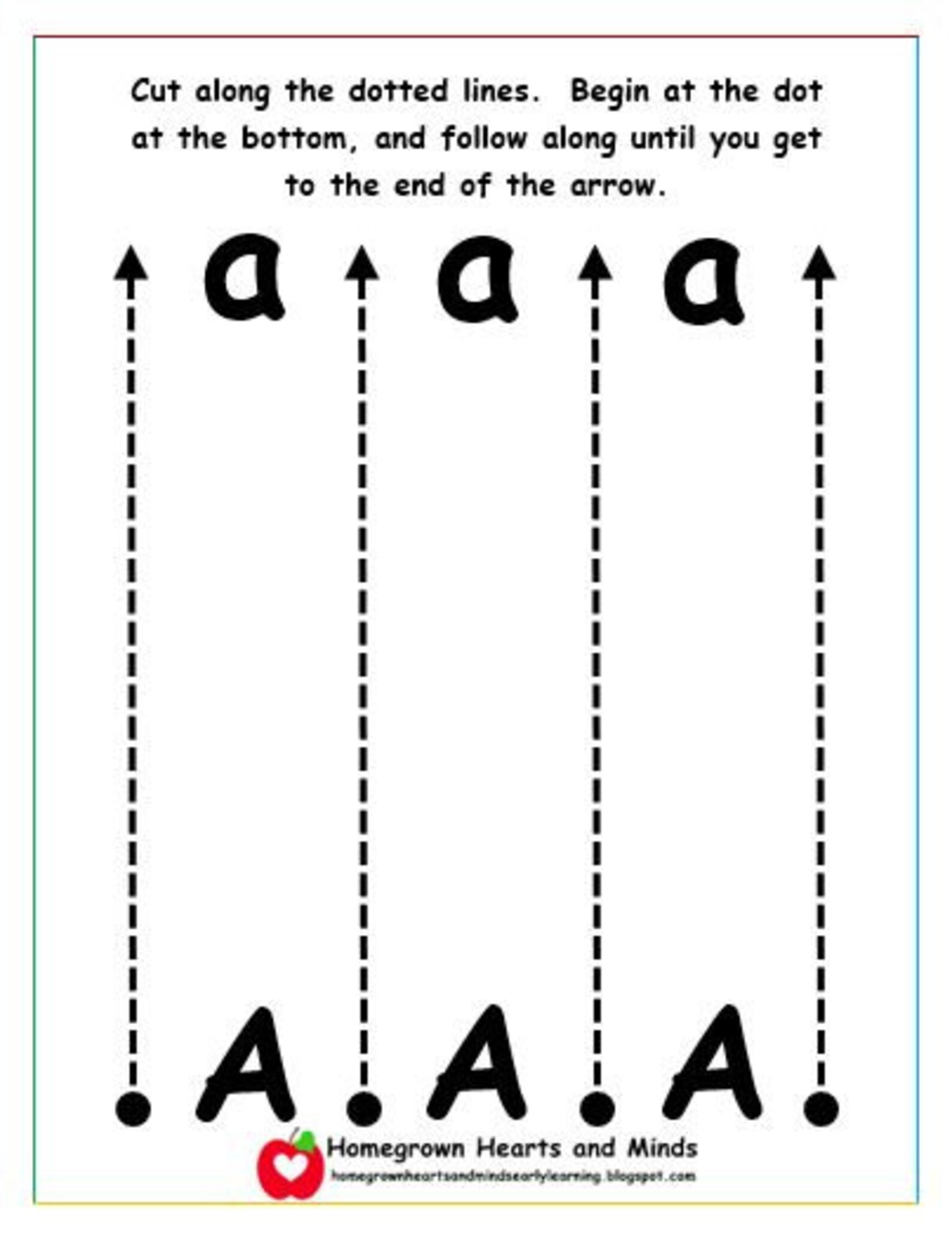 Alphabet Scissor Practice Sheets - Etsy