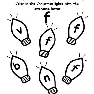 Christmas Lights Letters (lowercase) - Etsy