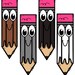 Notebooks and Pencil Friends Clipart - Etsy