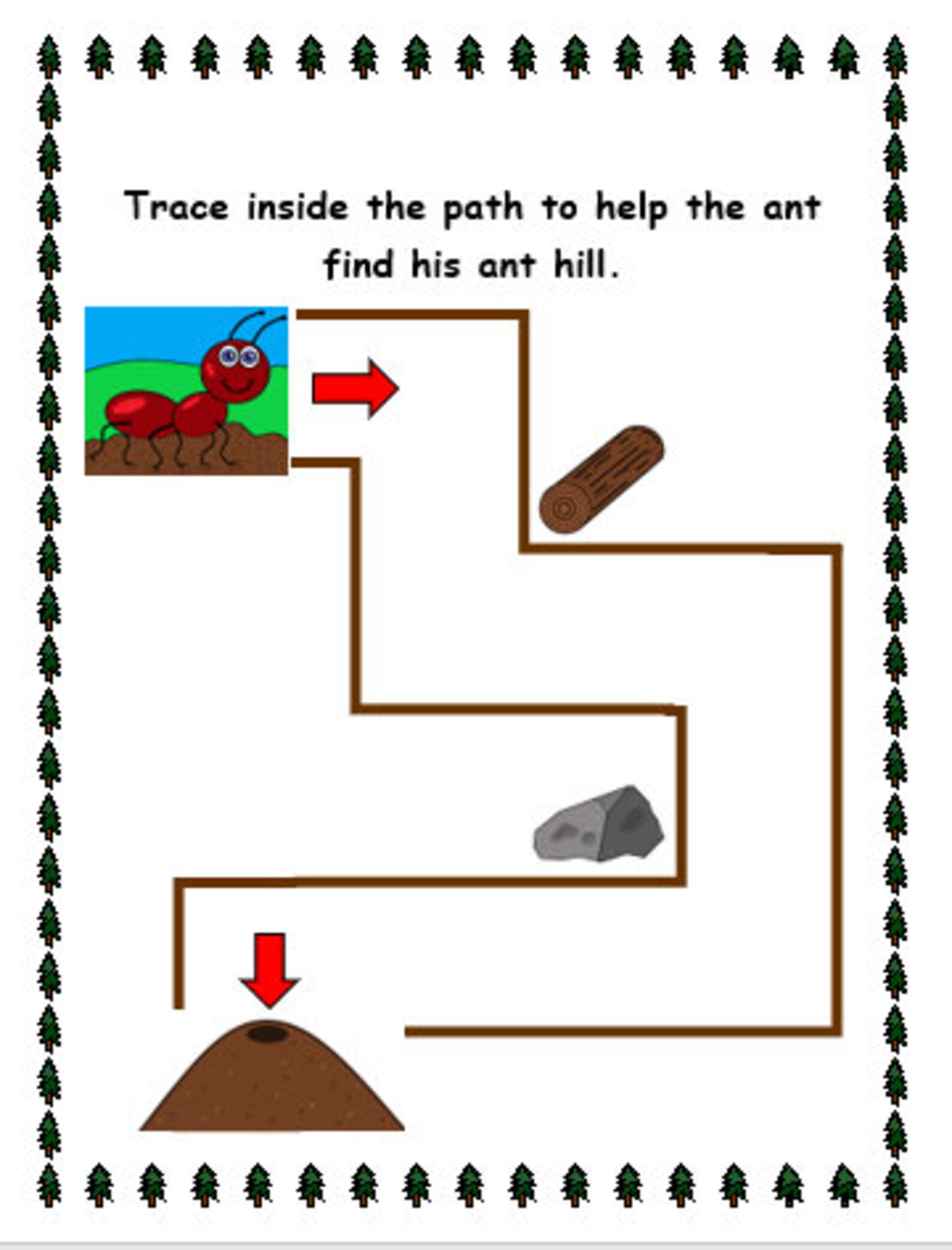 Path Tracing 10 Page Packet - Etsy
