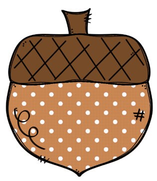 Fall Clipart (leaves, Trees, Sunflowers, Pumpkins, Hay, Acorn) - Etsy