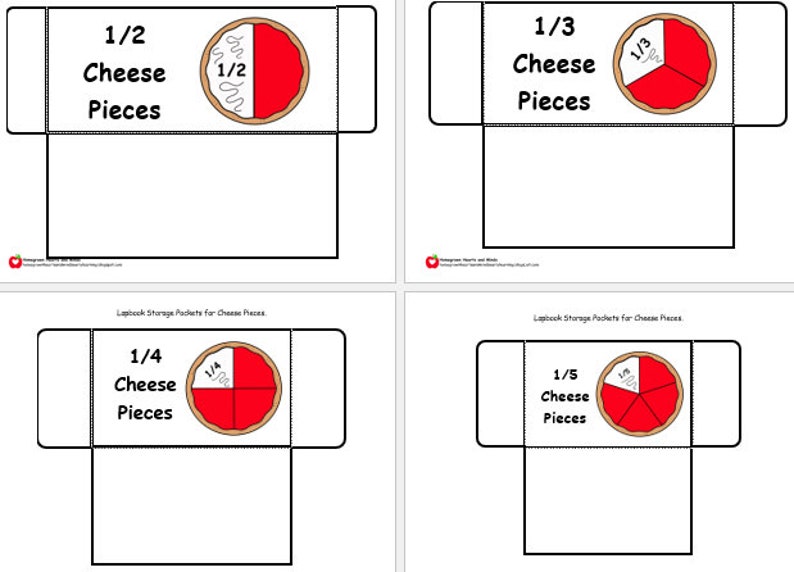 Pizza Fractions - Etsy