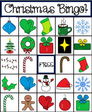 Christmas Bingo - Etsy