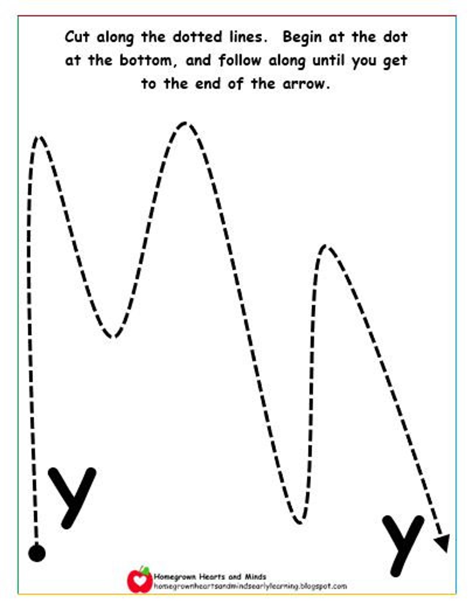 Alphabet Scissor Practice Sheets - Etsy