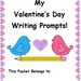 Valentine's Day Writing Prompts - Etsy