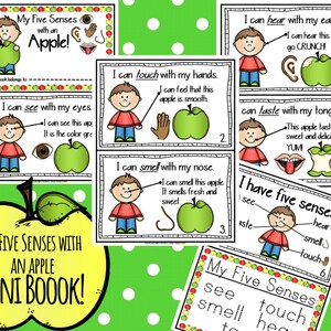My Five Senses With Apples! - Etsy