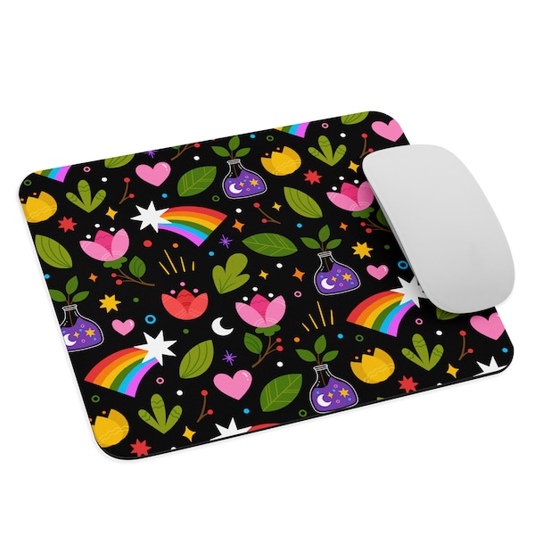Rainbow Mouse Pad - Etsy