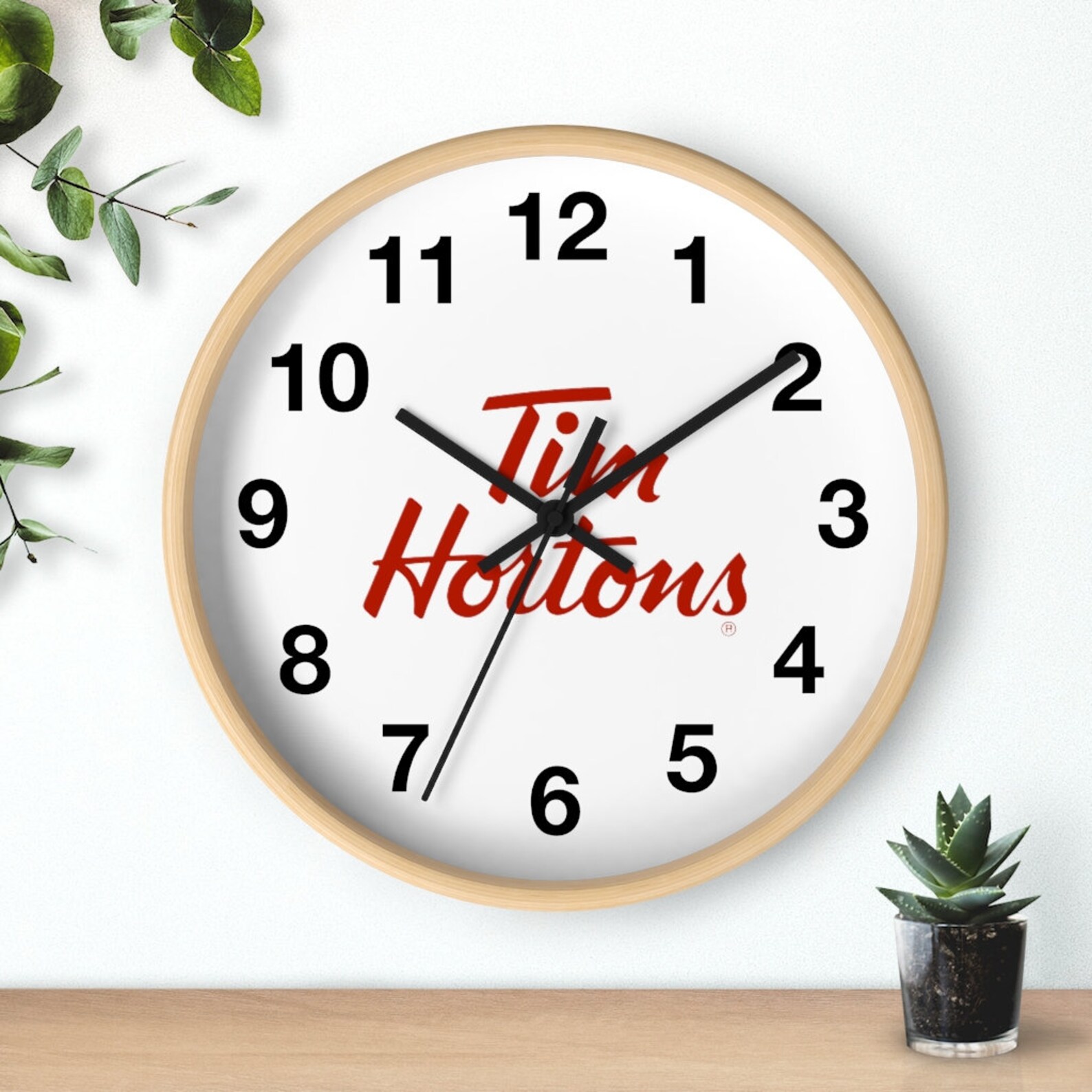 Tim Hortons Coffee Lovers Wall Clock - Etsy
