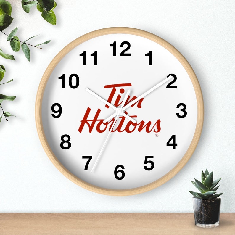 Tim Hortons Coffee Lovers Wall Clock - Etsy