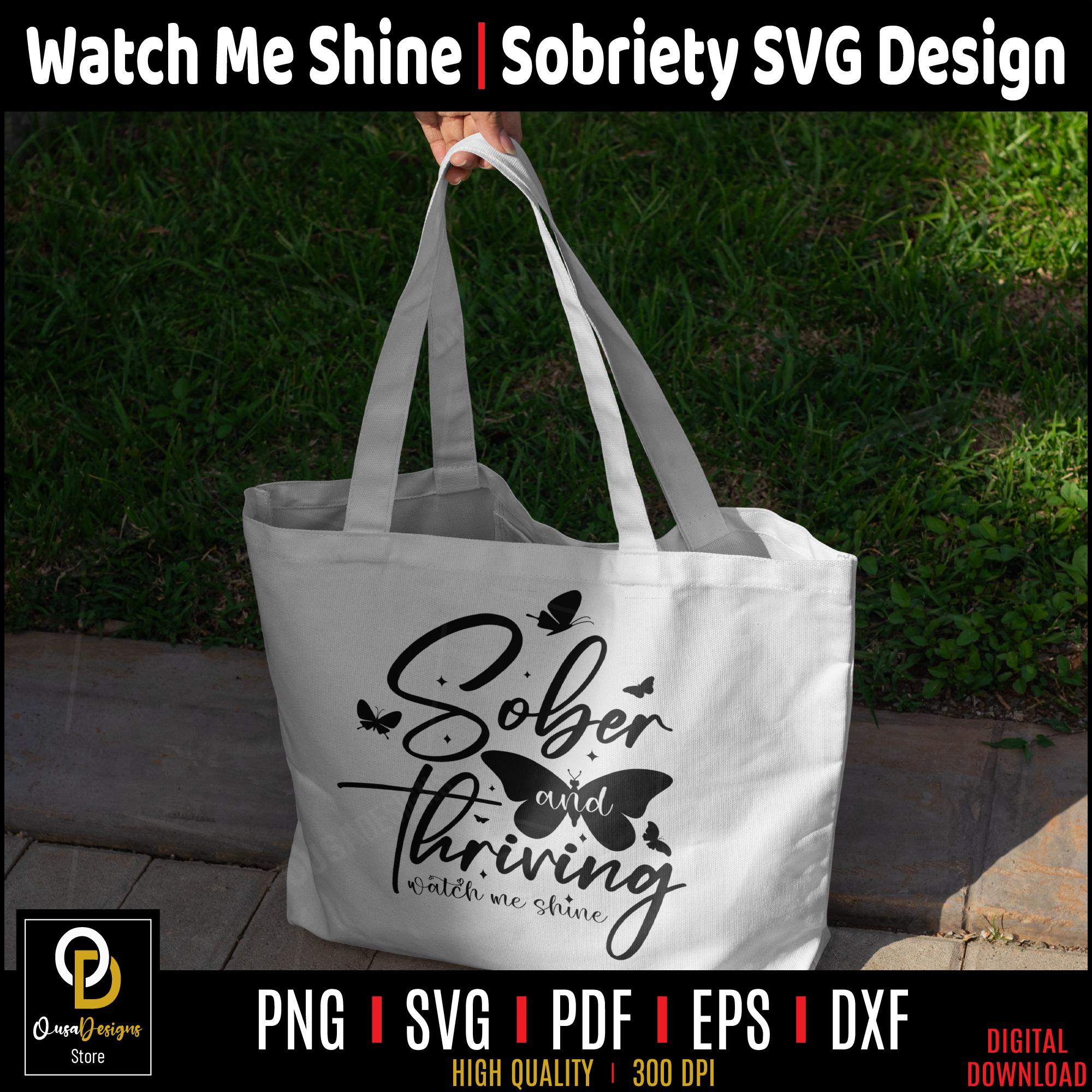 Sobriety & Recovery SVG: Sober and Thriving Quote (digital Download) - Etsy