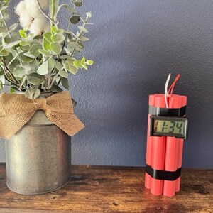 Fake Time Bomb Digital Clock Novelty Clock - Etsy