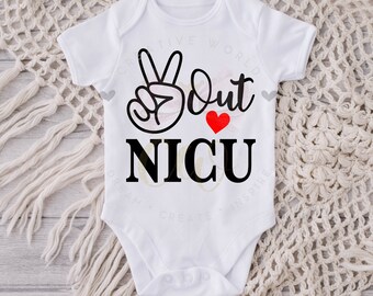 Peace Out Nicu Svg - Etsy
