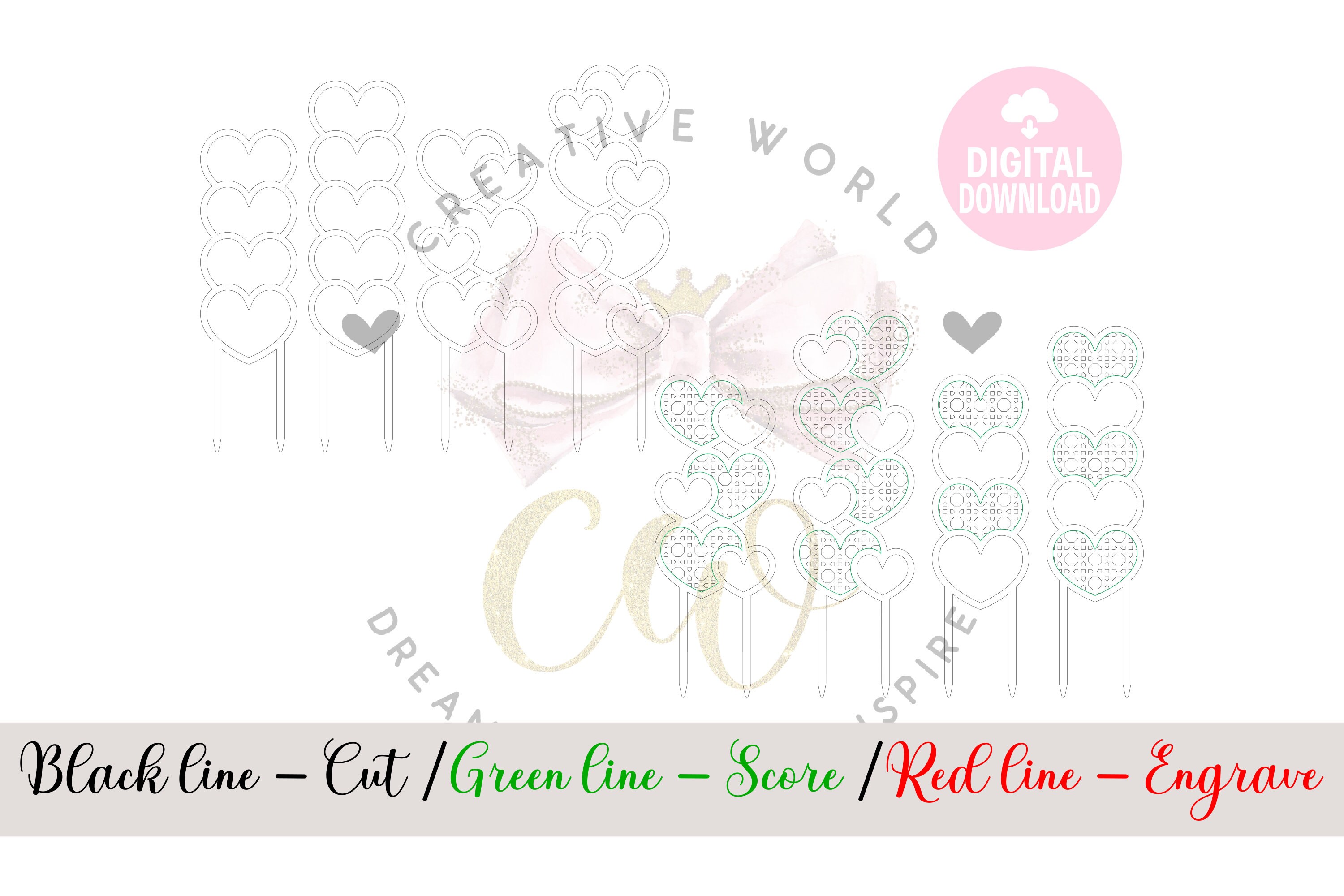 Bundle of 8 Laser Cut Trellis Svg House Plant Trellis Svg - Etsy