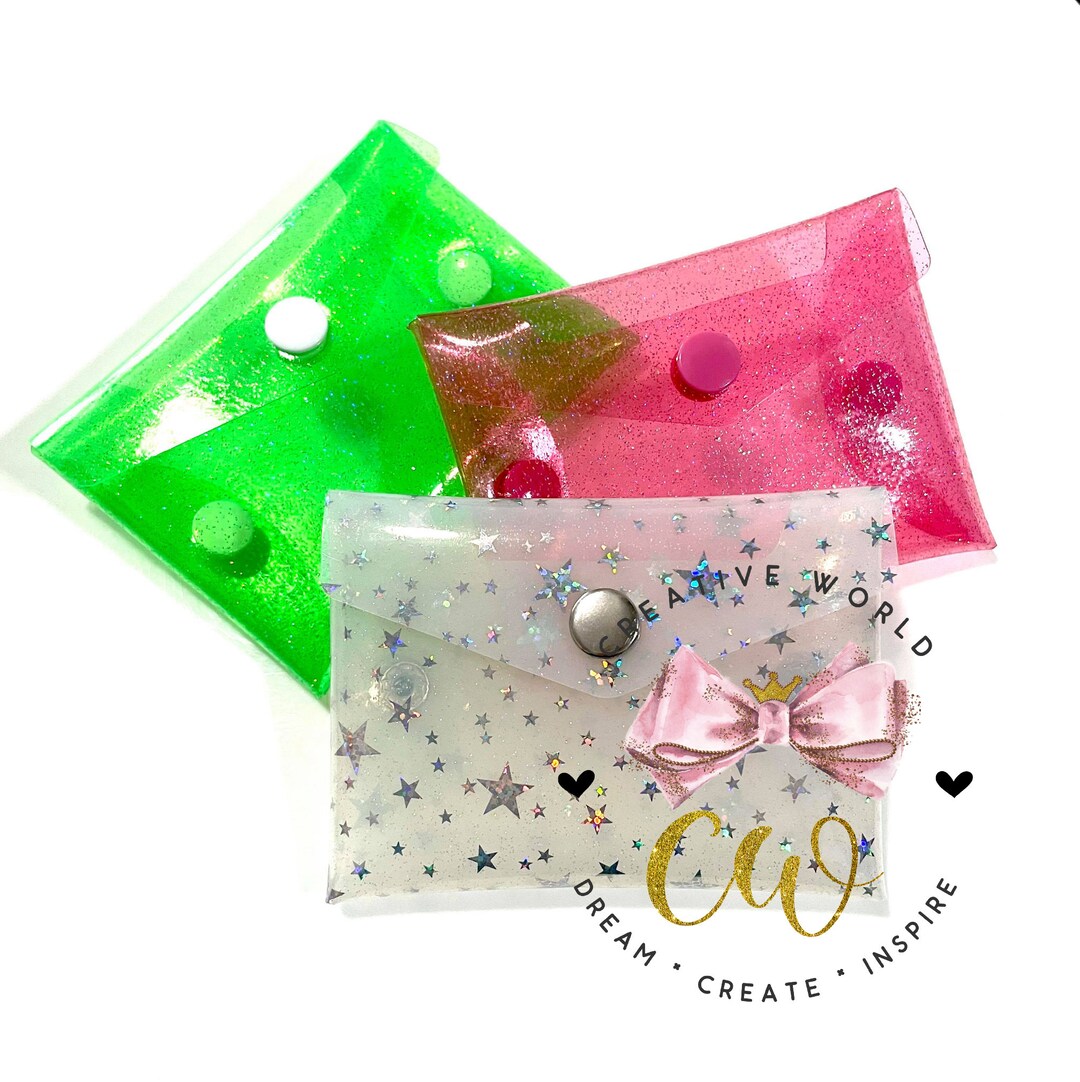 3D Card Wallet Digital Template | Coin Wallet Template | Small Card ...