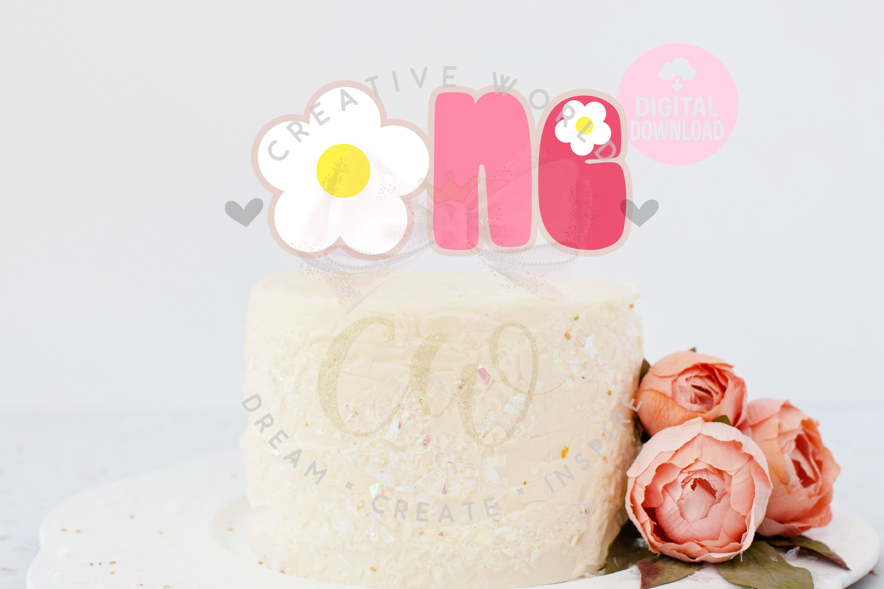 Daisy One Birthday Svg Daisy One Svg Daisy One 1st - Etsy Australia