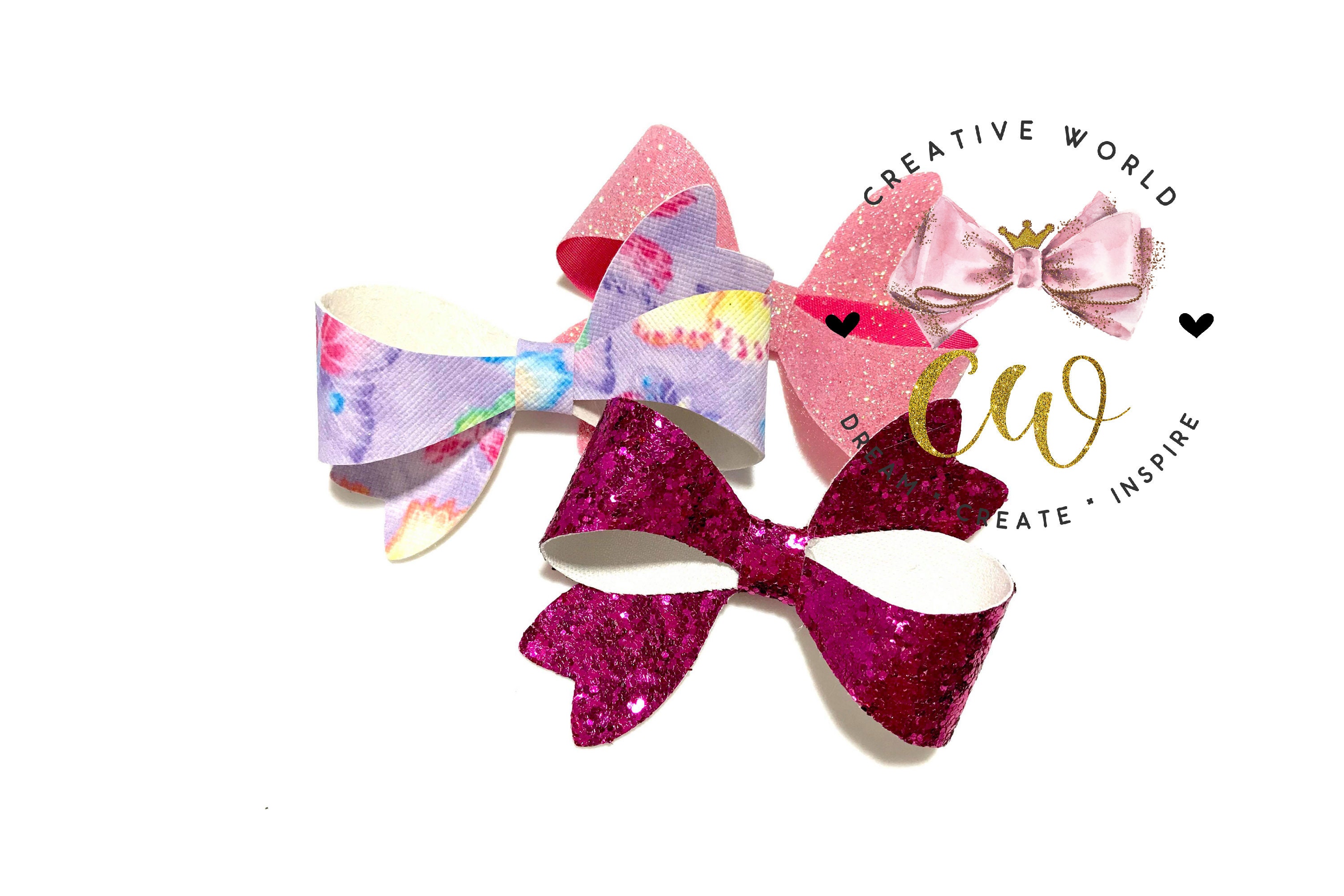 Classic Hair Bow Digital Template Hair Bow Template Hair | Etsy