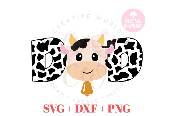 Cow Svg Cow Dad Svg Birthday Boy Birthday Girl Svg - Etsy