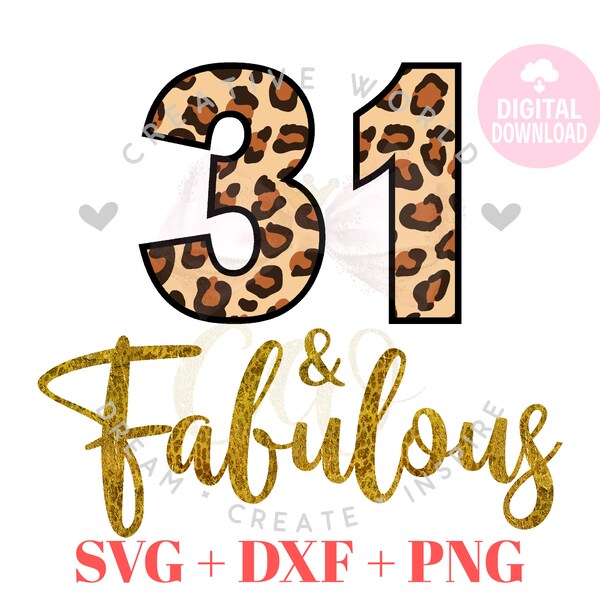 31st Birthday - Etsy