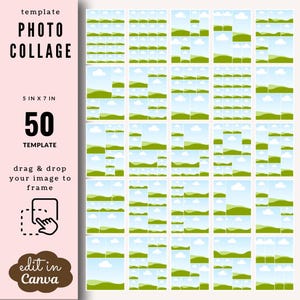 50 Canva Templates for 5 X 7 Photo Collage | Customizable Designs for ...