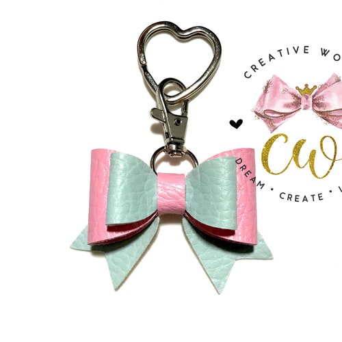 New Key Chain Hair Bow Digital Template Hair Bow Template - Etsy