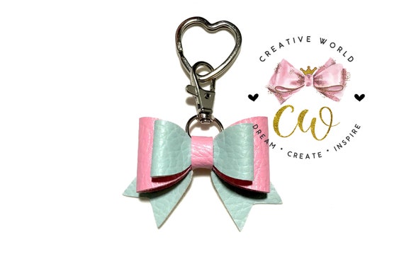 New Key Chain Hair Bow Digital Template Hair Bow Template - Etsy