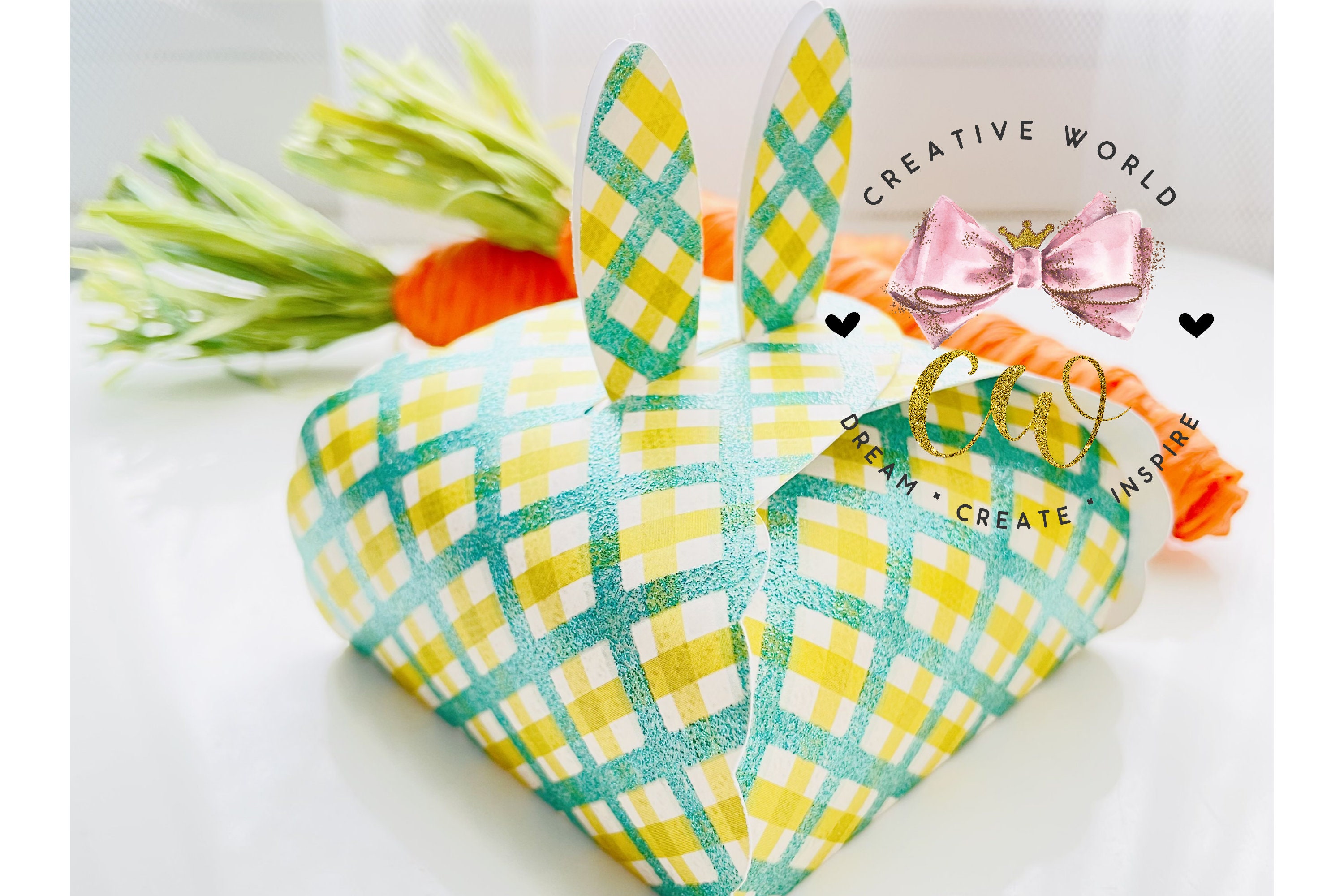 Bunny Gift Box Template | Bunny Favor Box Svg | Bunny Svg | Easter Box ...