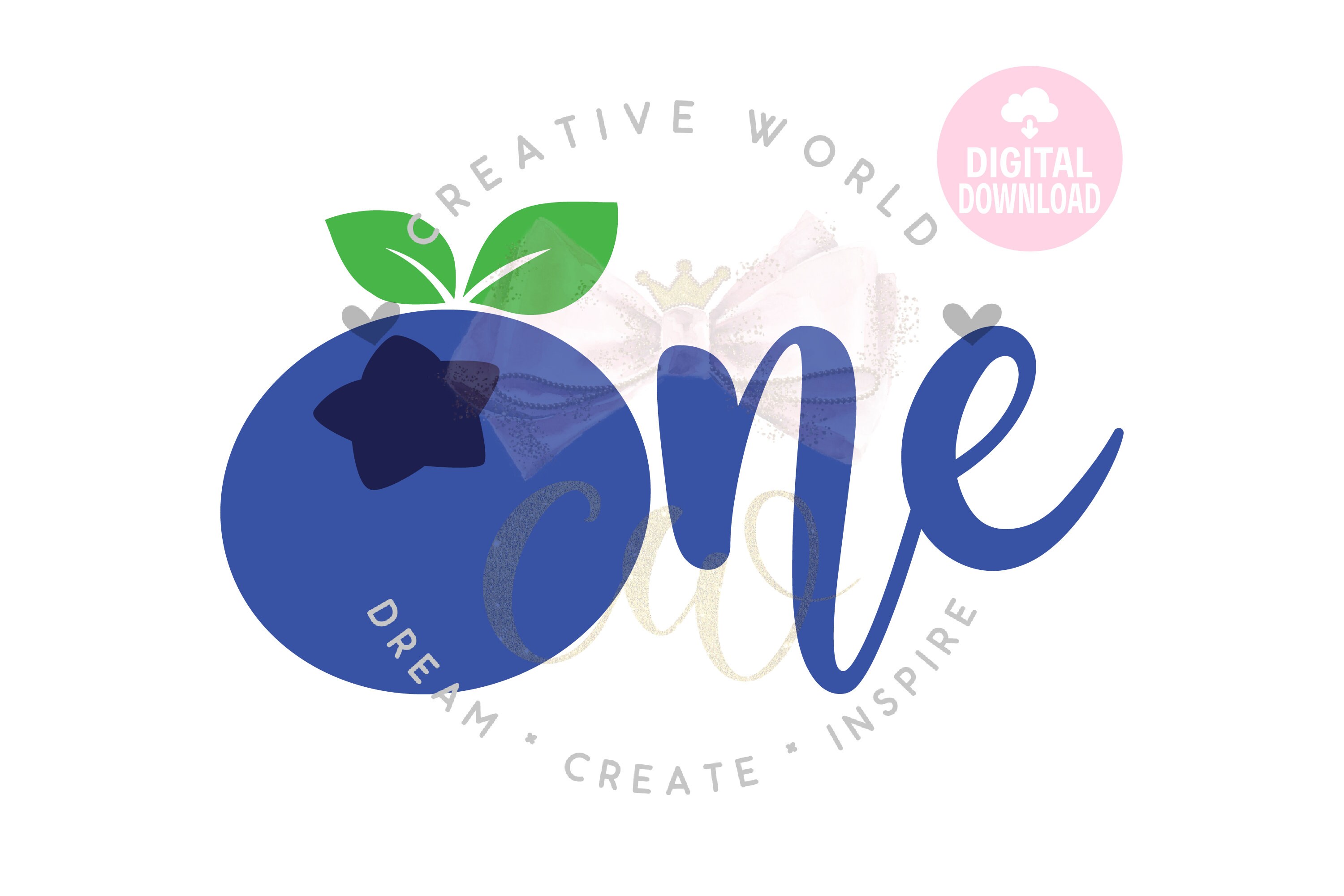 Blueberry One Birthday Svg Blueberry Svg Blueberry 1st - Etsy