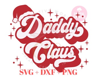 Christmas Daddy Claus Png Sublimation Design Christmas Png - Etsy