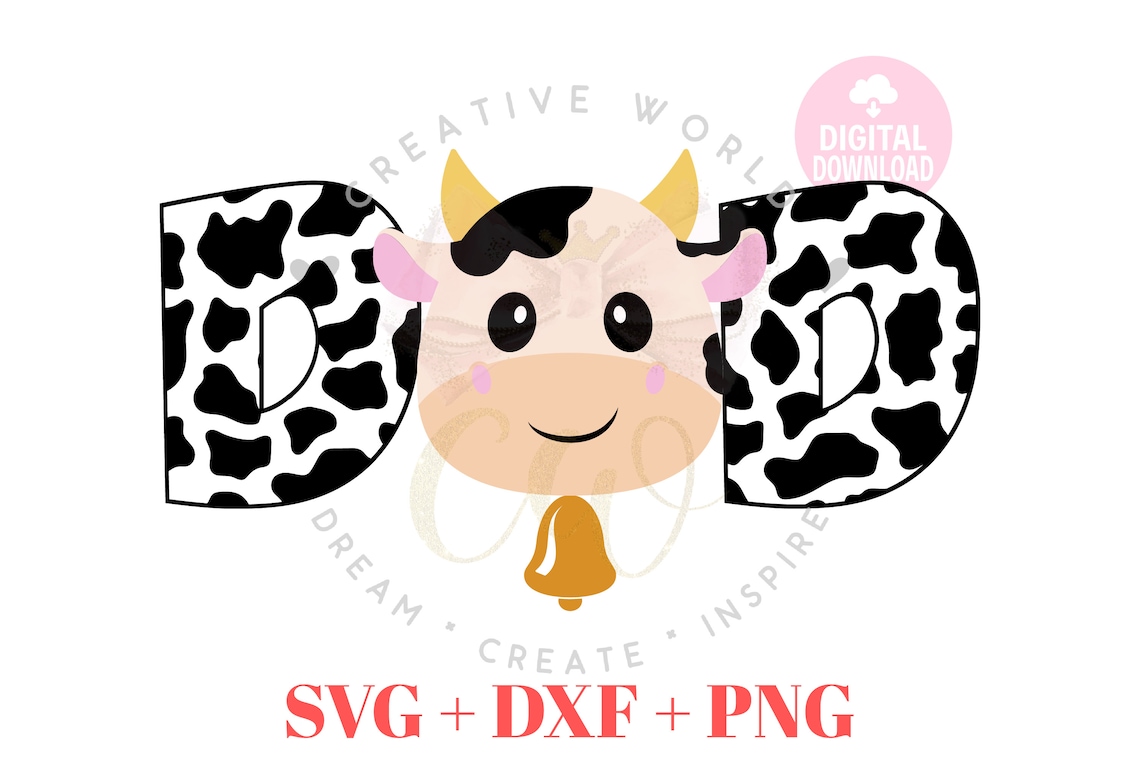 Cow Svg Cow Dad Svg Birthday Boy Birthday Girl Svg - Etsy