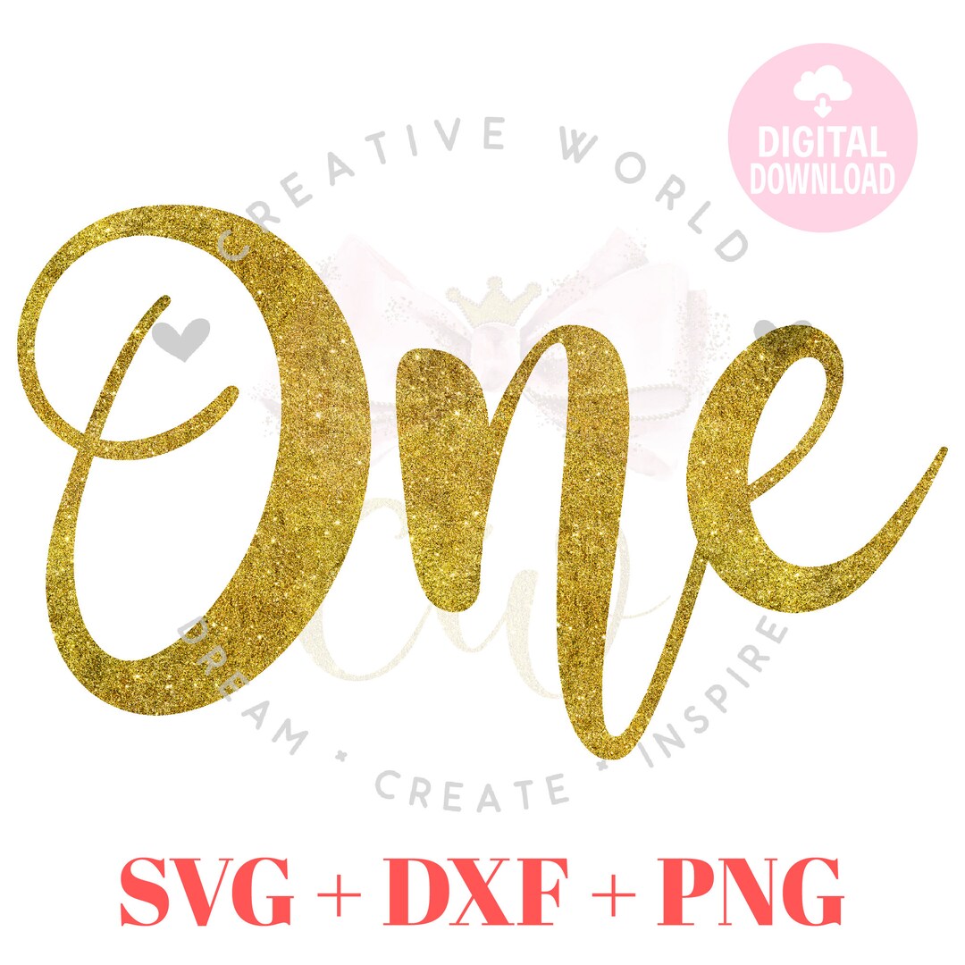 One Birthday Svg One Svg One 1st Birthday 1st Birthday Svg First ...