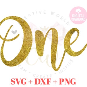 One Birthday Svg One Svg One 1st Birthday 1st Birthday - Etsy