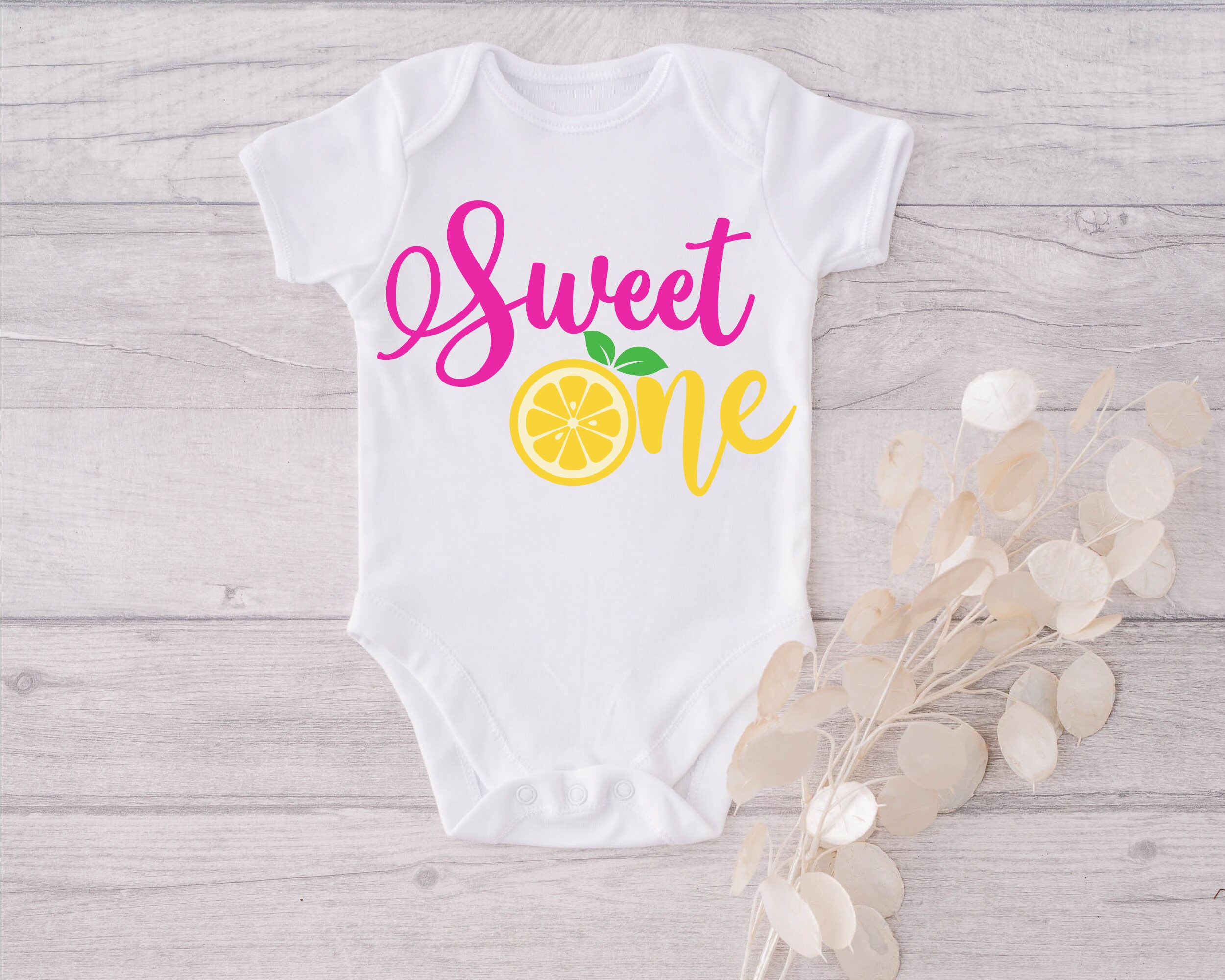 Bundle of 6 ~ Sweet One Lemon Birthday Svg | Lemon One Svg | 1st ...