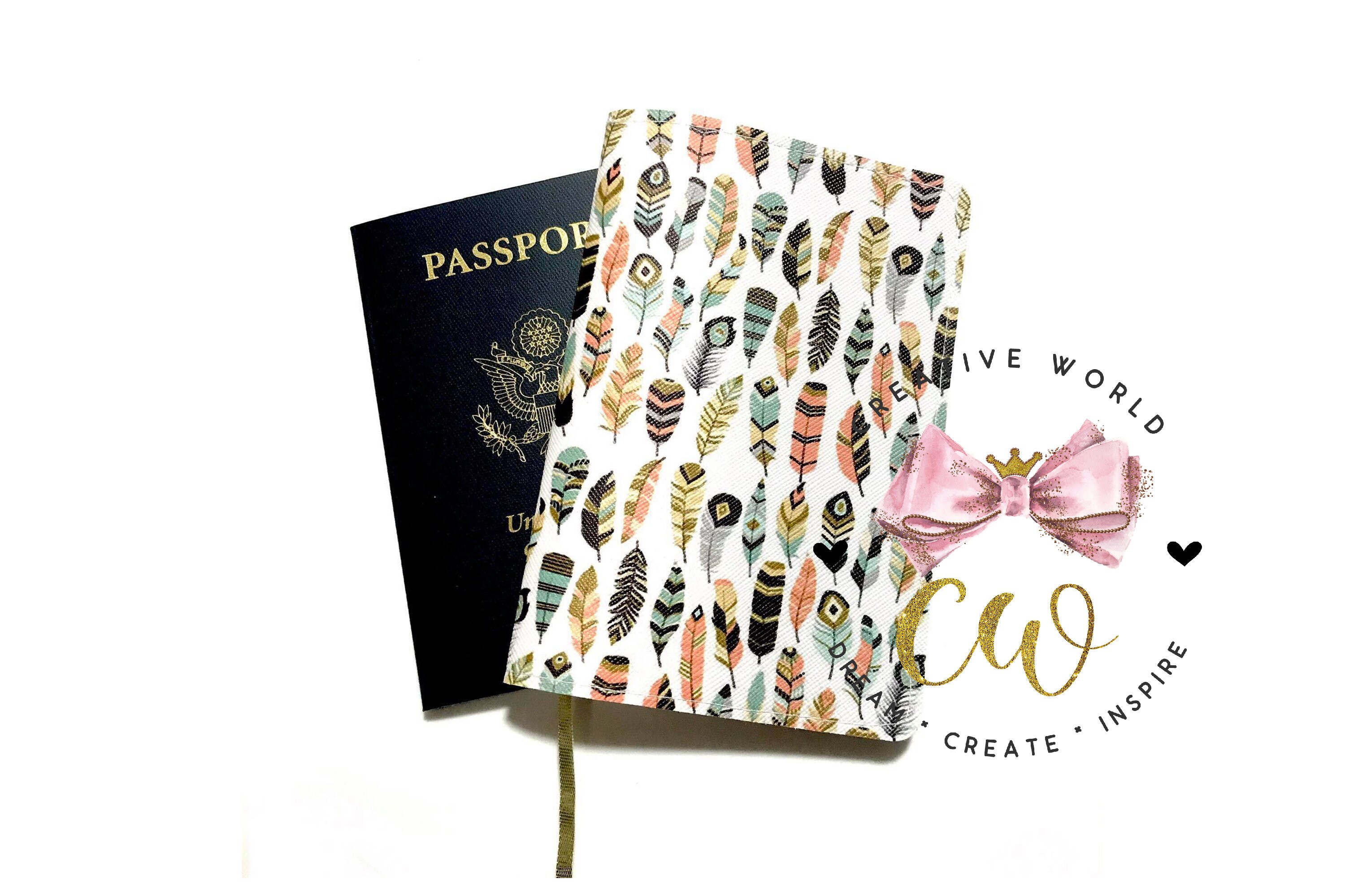 Passport Holder Digital Template | Passport Holder Template | Passport ...