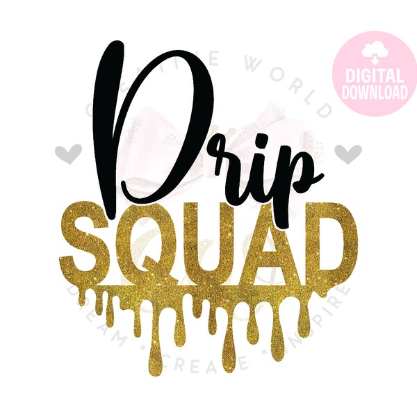 Princess Drip Svg - Etsy