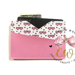 Card Wallet Digital Template | Wallet Template | Small Card Wallet SVG ...