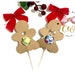 Gingerbread Man Lollipop Holder Template Christmas Lollipop - Etsy