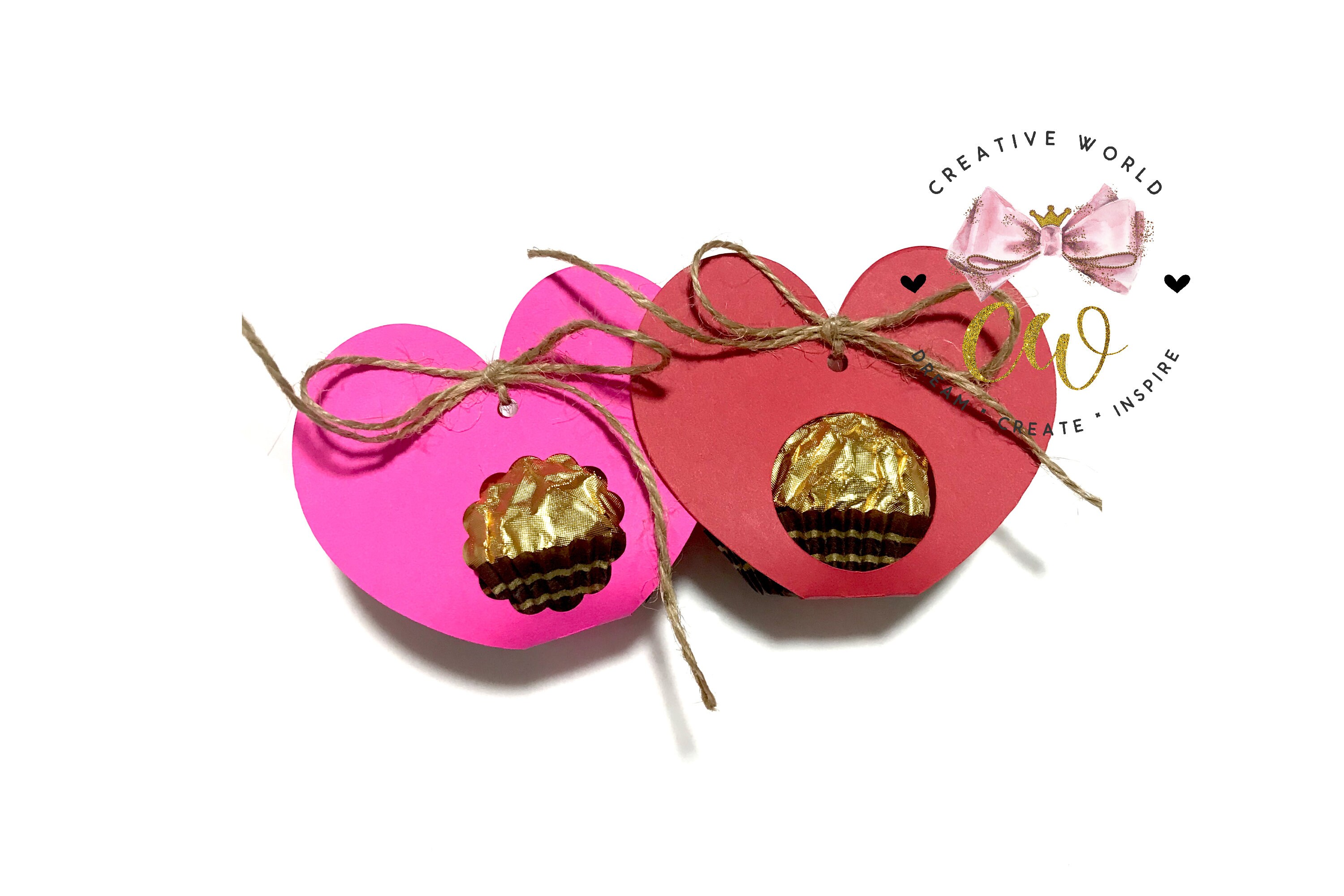 Valentine's Day Chocolate Holder Template Valentine - Etsy