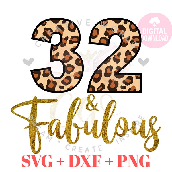32nd Birthday - Etsy