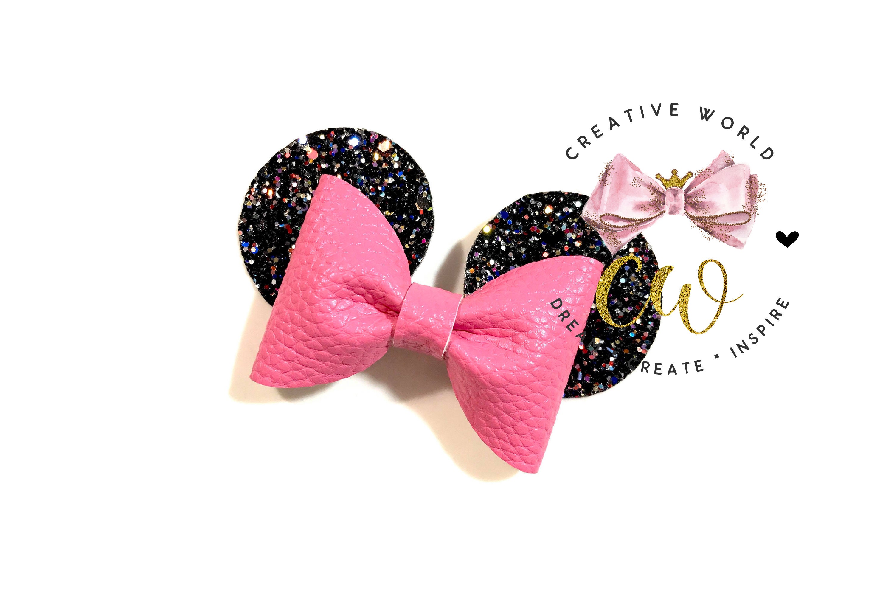 Mouse Ear Pinch Hair Bow Digital Template Pinch Hair Bow - Etsy