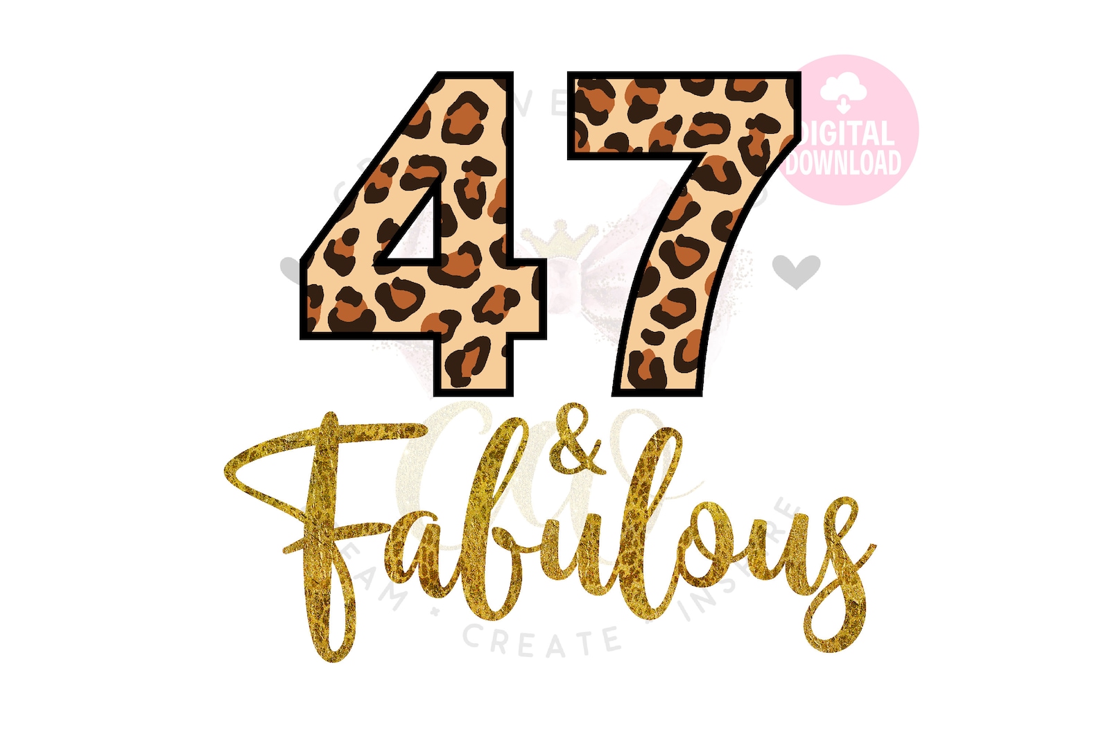 47 and Fabulous Svg 47th Birthday Svg Birthday Shirt Svg | Etsy