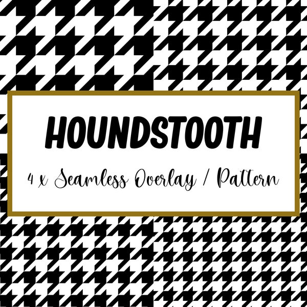 Houndstooth Svg - Etsy