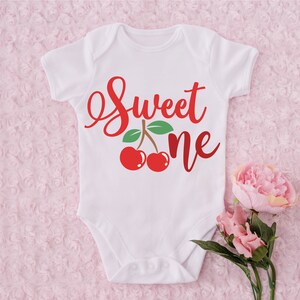 Sweet Cherry One Birthday Svg | Cherry One Svg | Cherry One | 1st ...