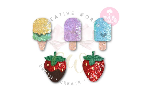 Set of 5 Snap Clip Svg Snap Clip Digital Template Snap | Etsy